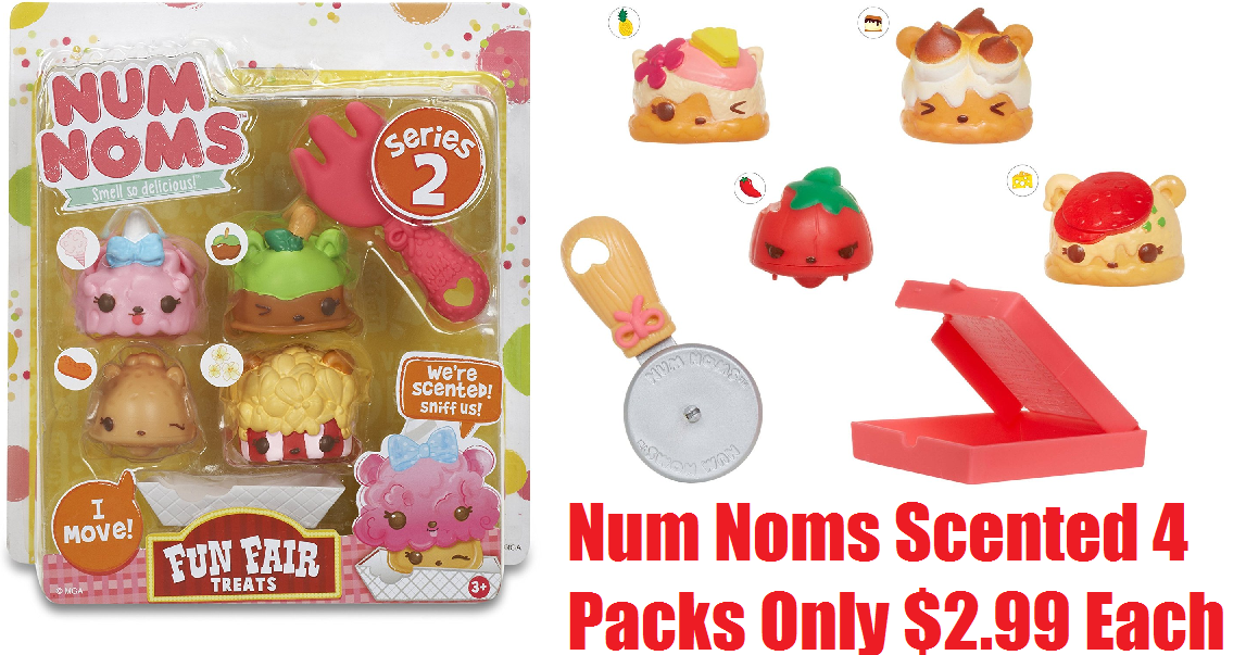 Num Noms Series 2 - Scented 4-Packs Only $2.99 (Reg $9.99) . 7 Packs to ...
