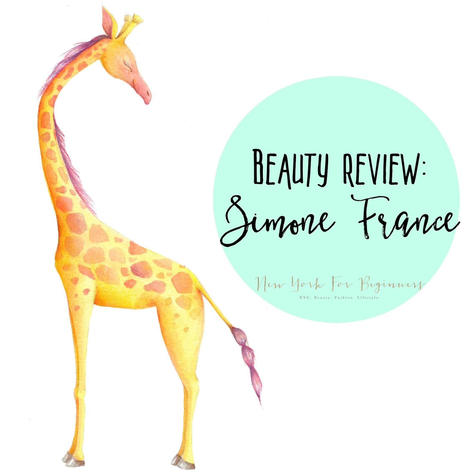 Review: Simone France Skincare and The Sandwich - New York For Beginners