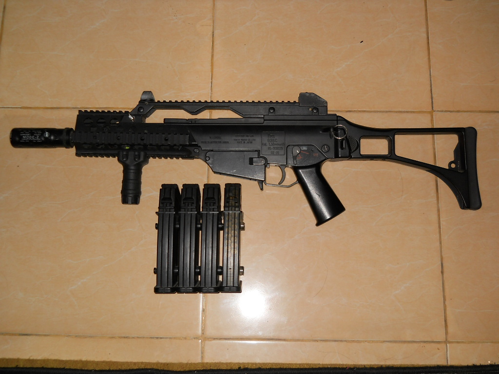 Tarakan Adventure Store: AEG G36 TM & MP5 TM