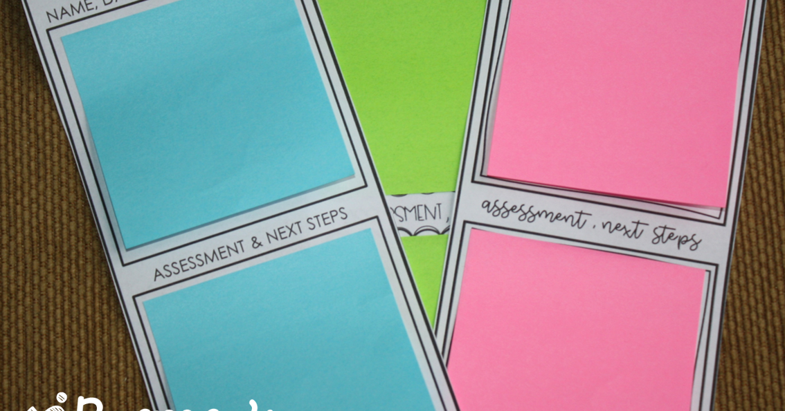 Reading Observation Sticky Note Bookmarks for Teachers | Mrs. Bremer's ...