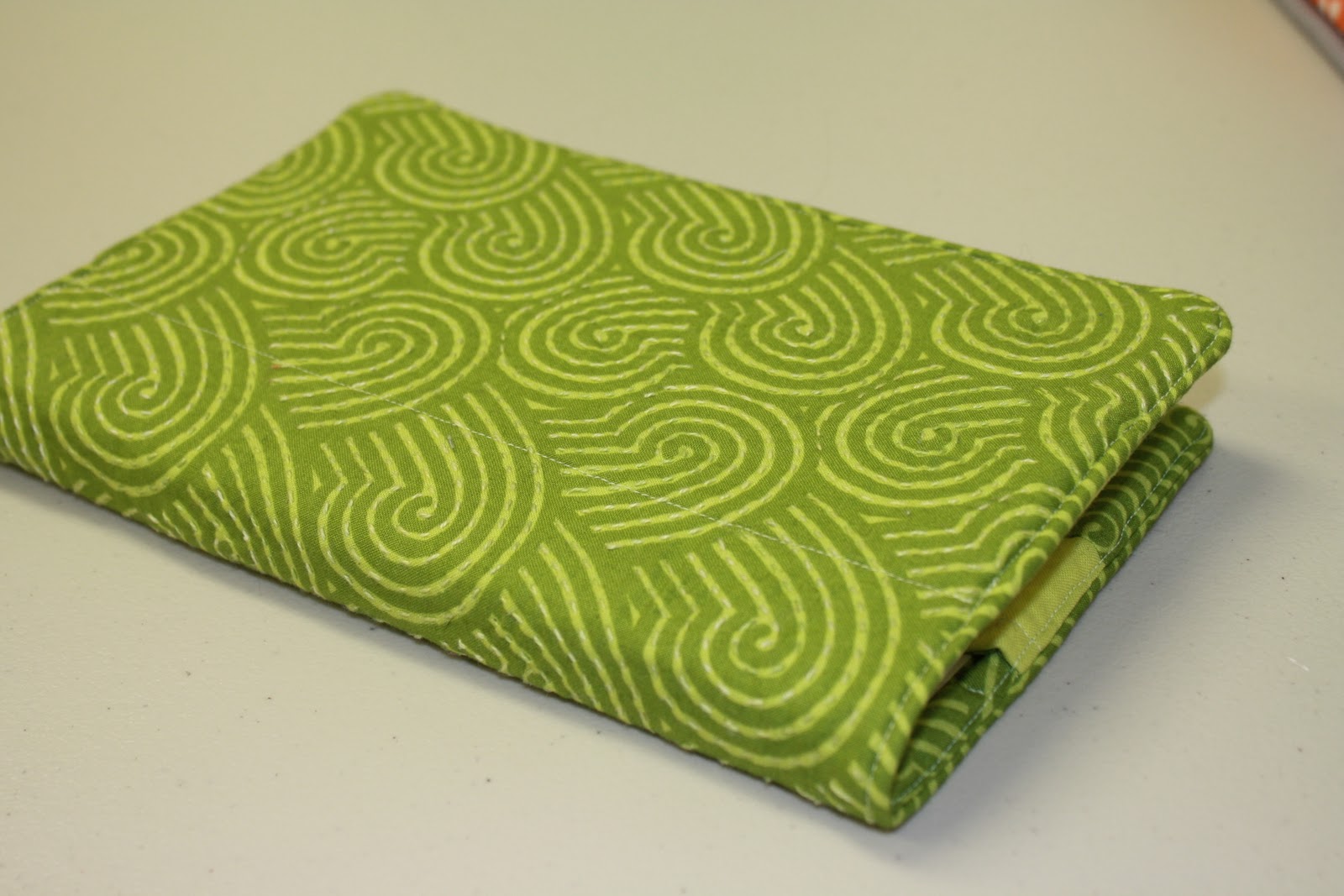 Threaded Mess: Quilted Paperback Book Cover - Part 4