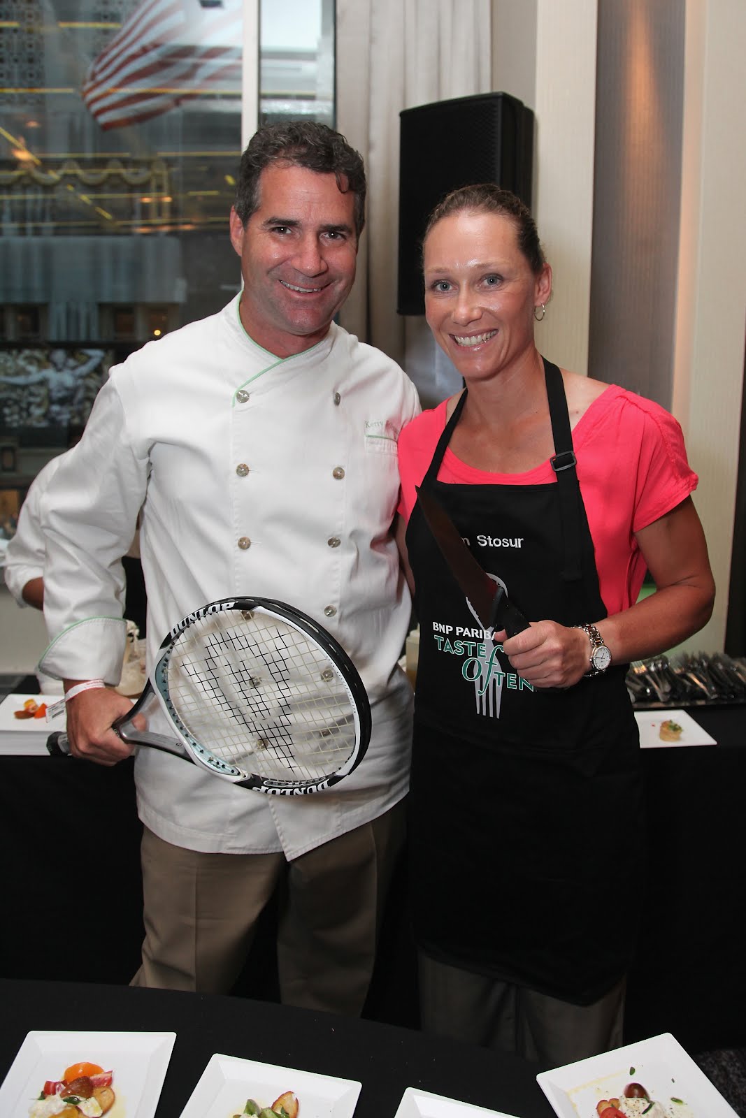 The Wright Wreport: Good Serves at 13th BNP Paribas Taste of Tennis