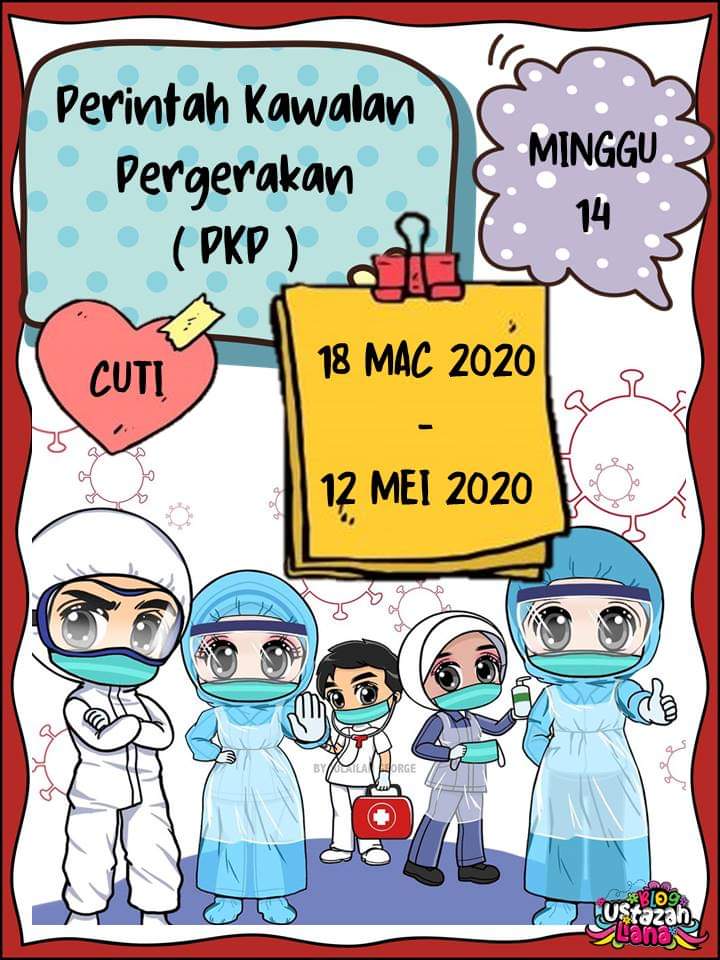 Download / Muat Turun Divider RPH Cuti PKP / MCO / PKPB