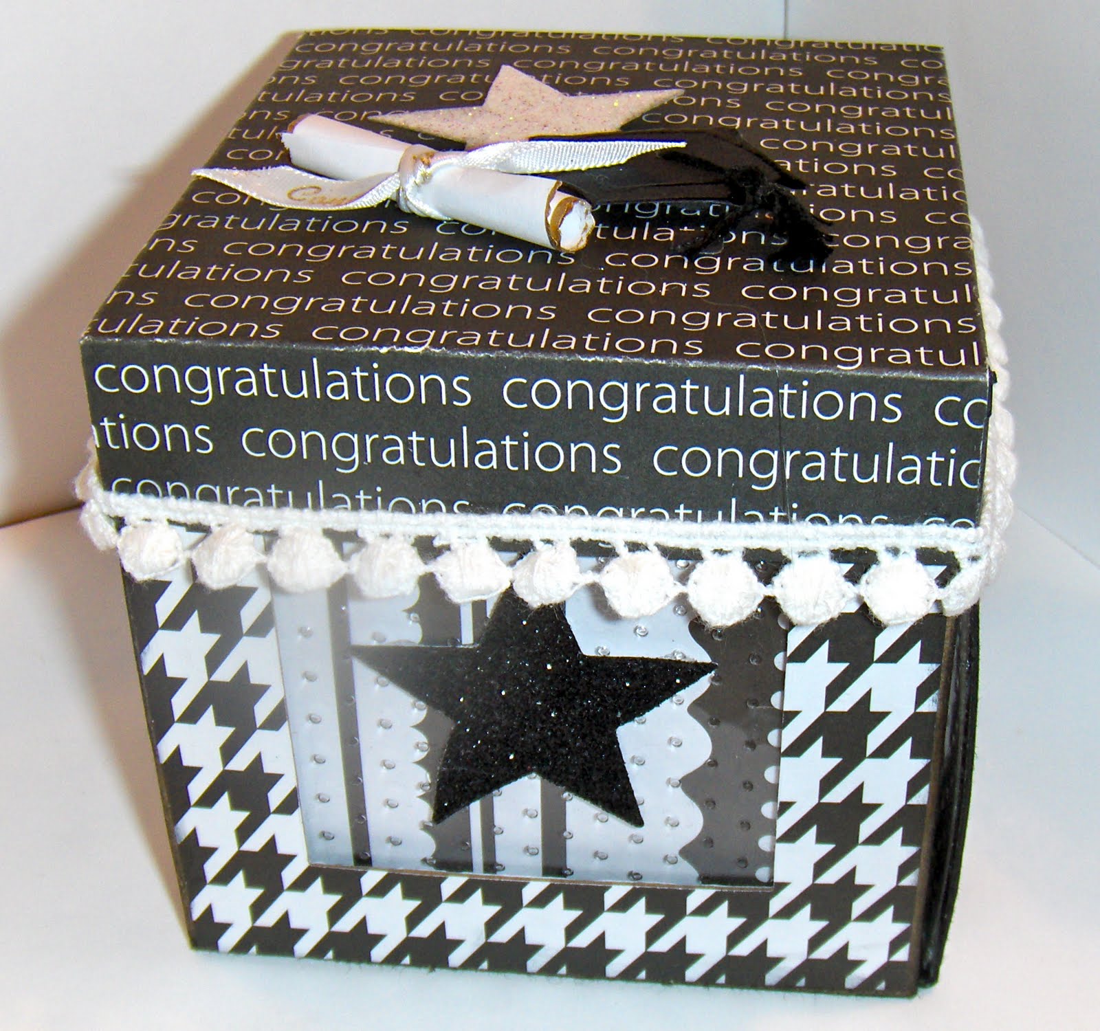 Artful Musings: Graduation Explosion Box Class
