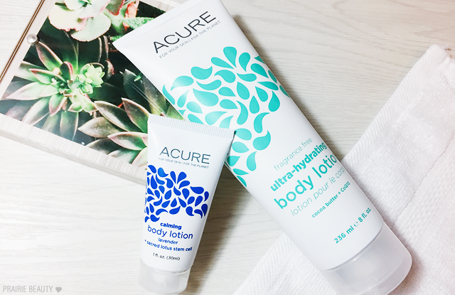 REVIEW: ACURE Organics Body Lotion - Prairie Beauty