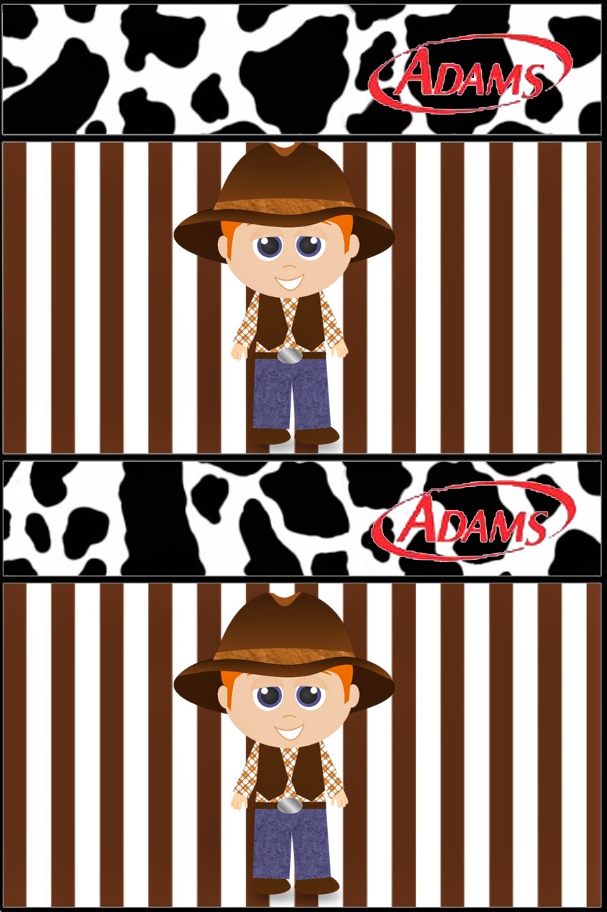 Cowboy or Western Party: Free Printable Candy Bar Labels. | Oh My ...
