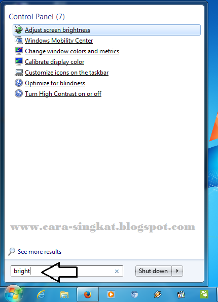 Cara Mengatur Pencahayaan Layar pada Windows 7 | Cara Singkat