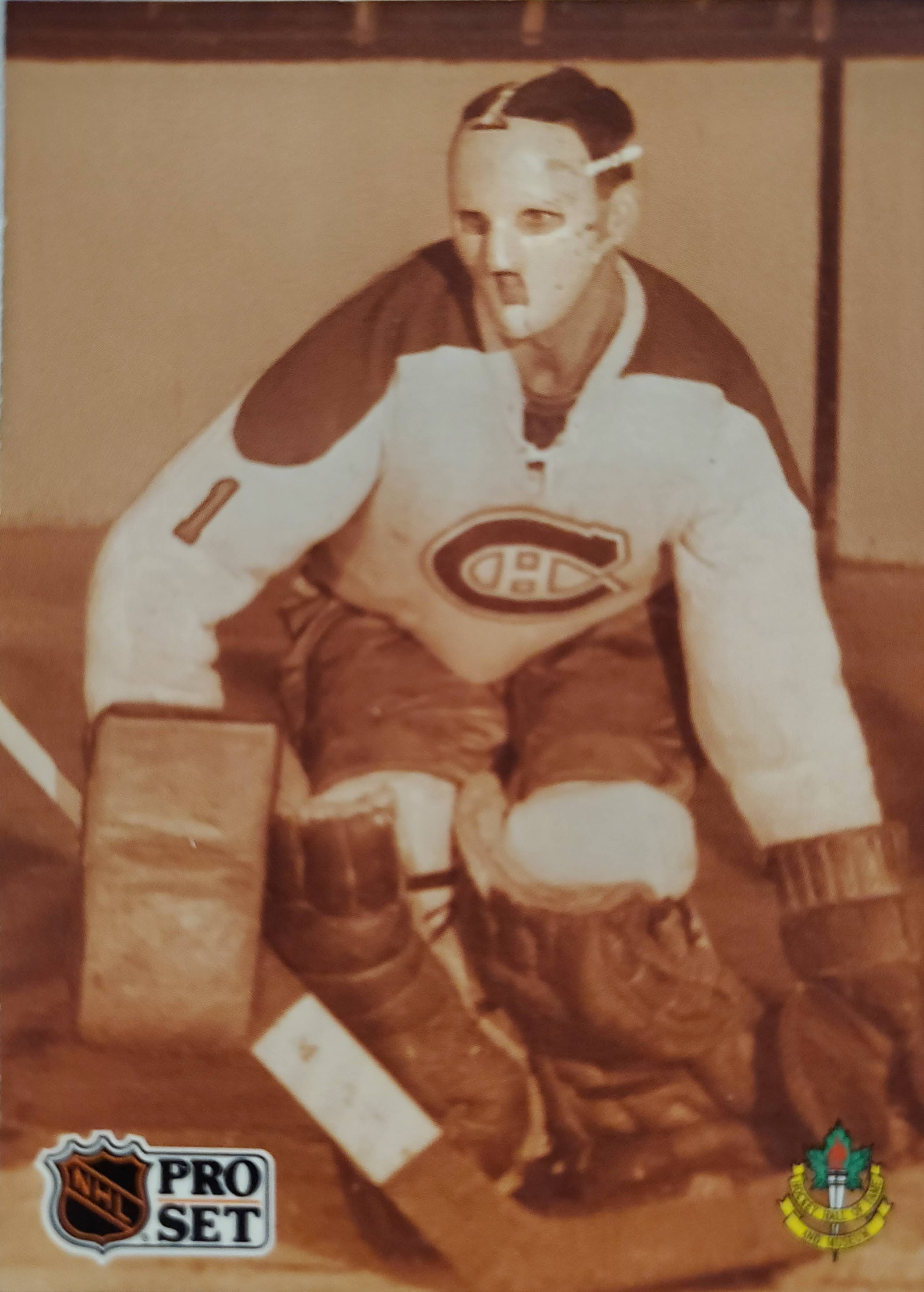 The Real DFG: Hockey History As Told By Cardboard - Jacques Plante