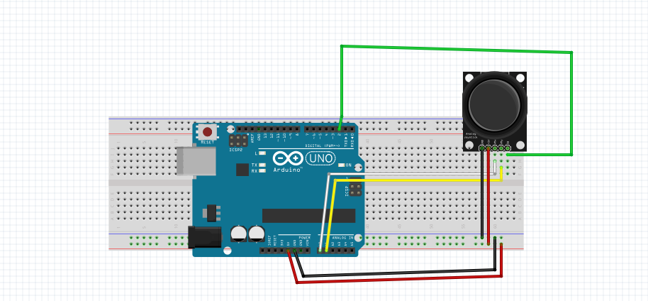 JoyStick HW-504 Interfacing with Arduino