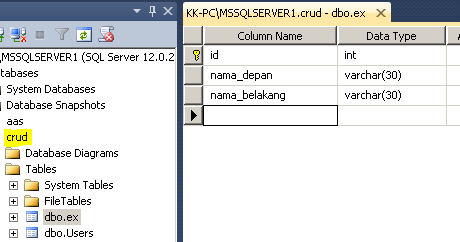 CRUD Sederhana Menggunakan VB.NET