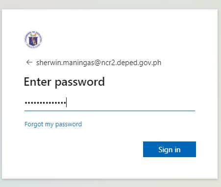 Sir Sherwin's Computer Tutorial: How to log in your DepEd O365 Account ...
