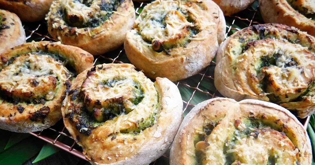 Wild Garlic Pesto Pinwheels | Foodie Quine - Edible Scottish Adventures