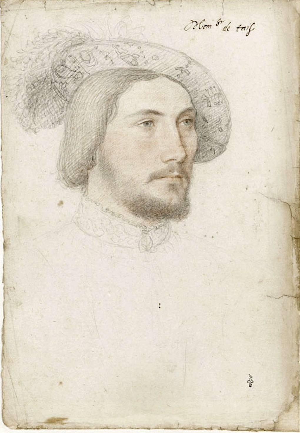 PORTRAITS MASCULINS : Jean Clouet (1475/85-1541) - Jean, seigneur de ...