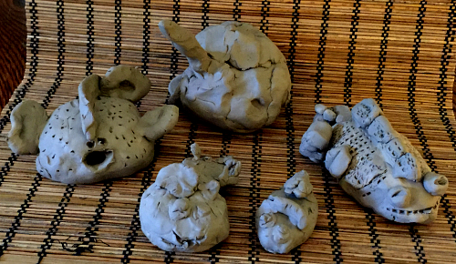 FishTales Art: Intro to Clay 1 : The art of the pinch pot : Fish