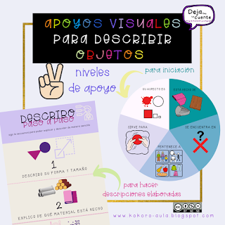 Deja que te cuente...: APOYO VISUAL PARA HACER DESCRIPCION