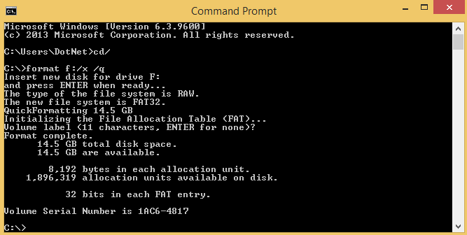 How to Learn Programming language: How to format pendrive or removable ...