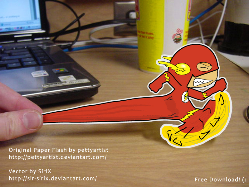 Flash Paper Sticker - PAPEROX FREE PAPERCRAFT