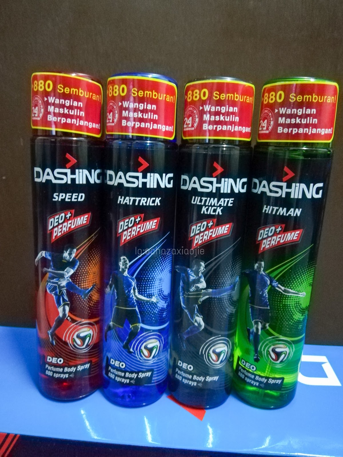 Dashing Deo + Perfume Body Spray: Haruman Maskulin baharu daripada DASHING!