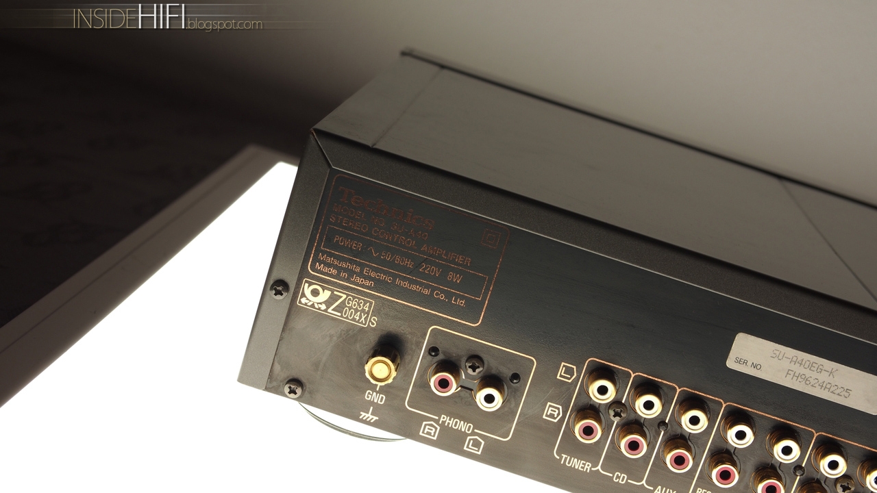 Inside Hi-Fi: Technics SU-A40 (SU-A40EG-K)