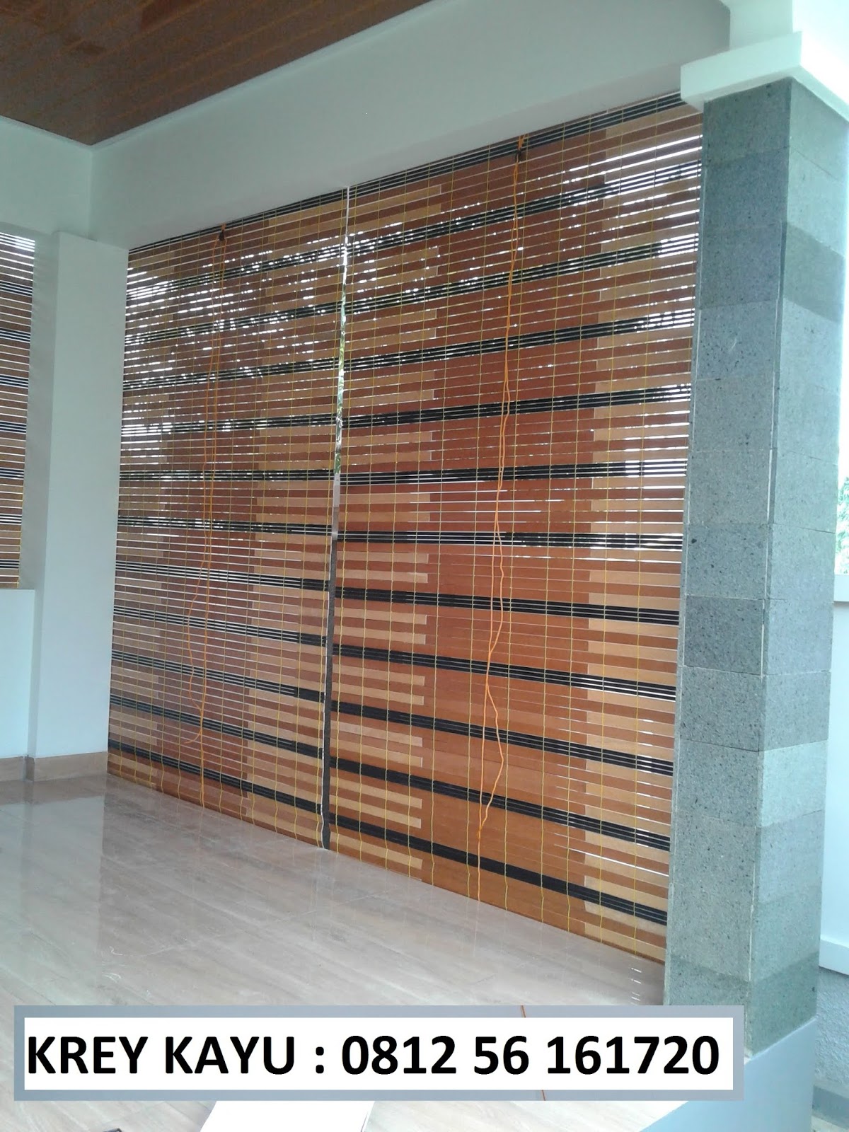 KREY / TIRAI KAYU UNTUK OUT DOOR