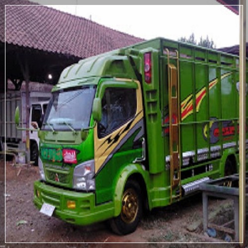 30 gambar modifikasi truk canter dengan full variasi ceper bemper bak ...
