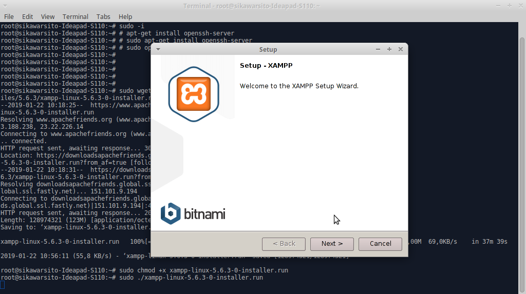 Instalasi Xampp - Linux Instalasi Xampp - Linux