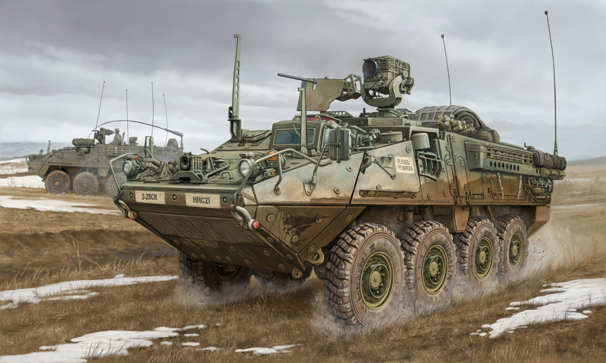 Vincent Wai's military art: M1127 Stryker RV Vincent Wai's military art: M1127 Stryker RV