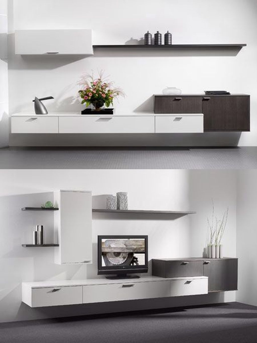 45+ Amazing Wall Storage Items For Your Contemporary Living Room - Home ...