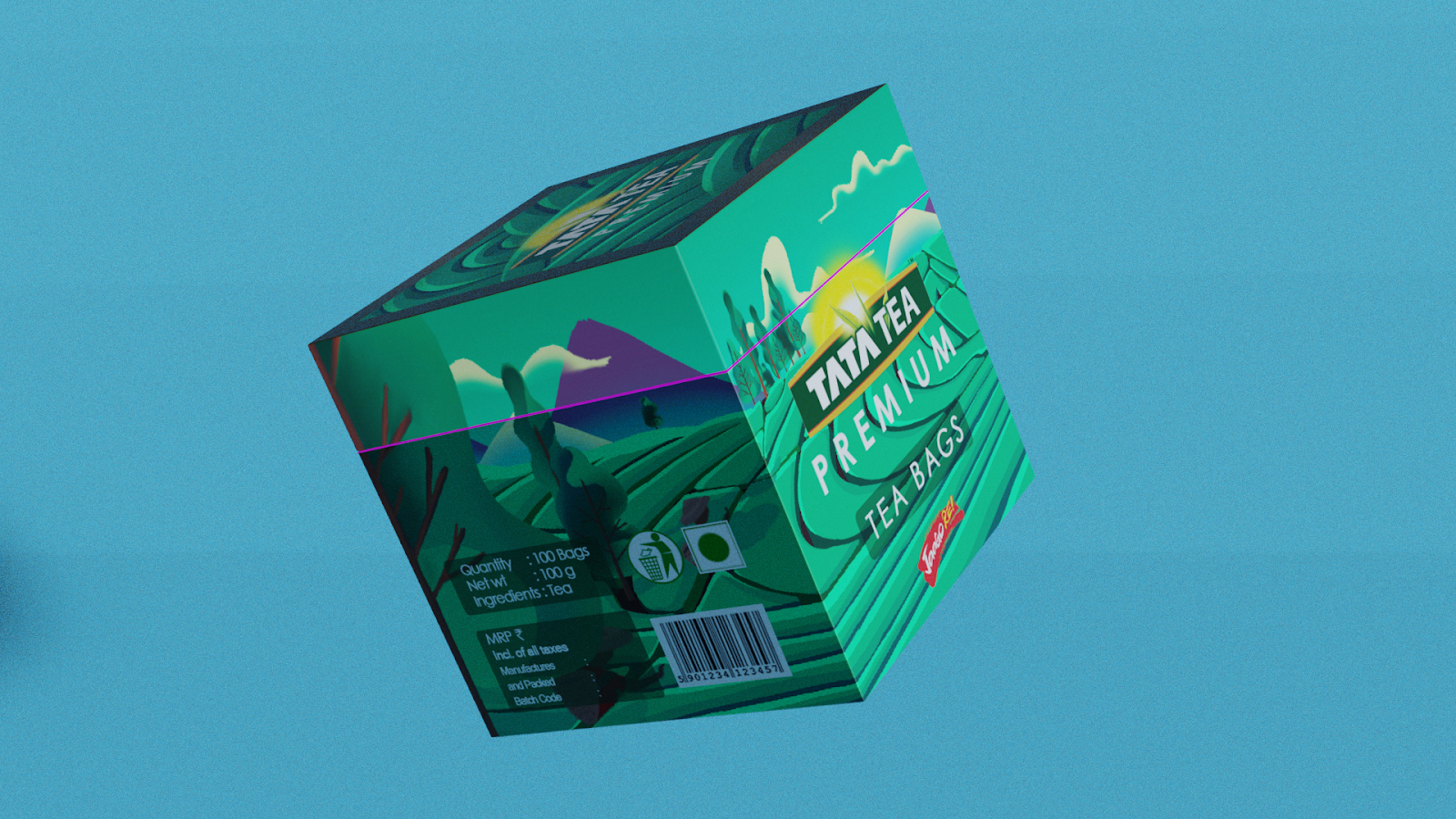 TATA Tea Premium Tea Bag and Box – Redesigned – Packaging Of The World