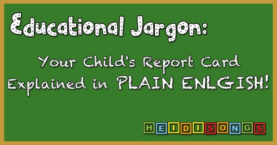 Educational Jargon Part 2: Your Child’s Report Card Explained in Plain ...