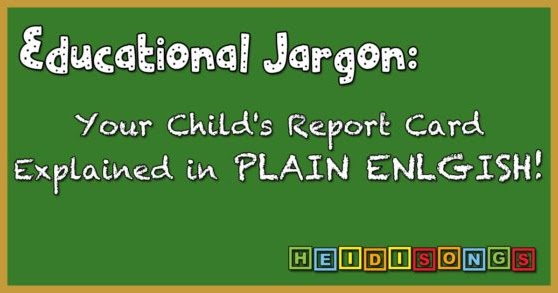 Educational Jargon Part 2: Your Child’s Report Card Explained in Plain ...