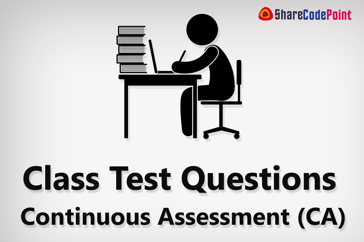 CSE408 : Design And Analysis of Algorithms CA Test 1 | Class Test ...