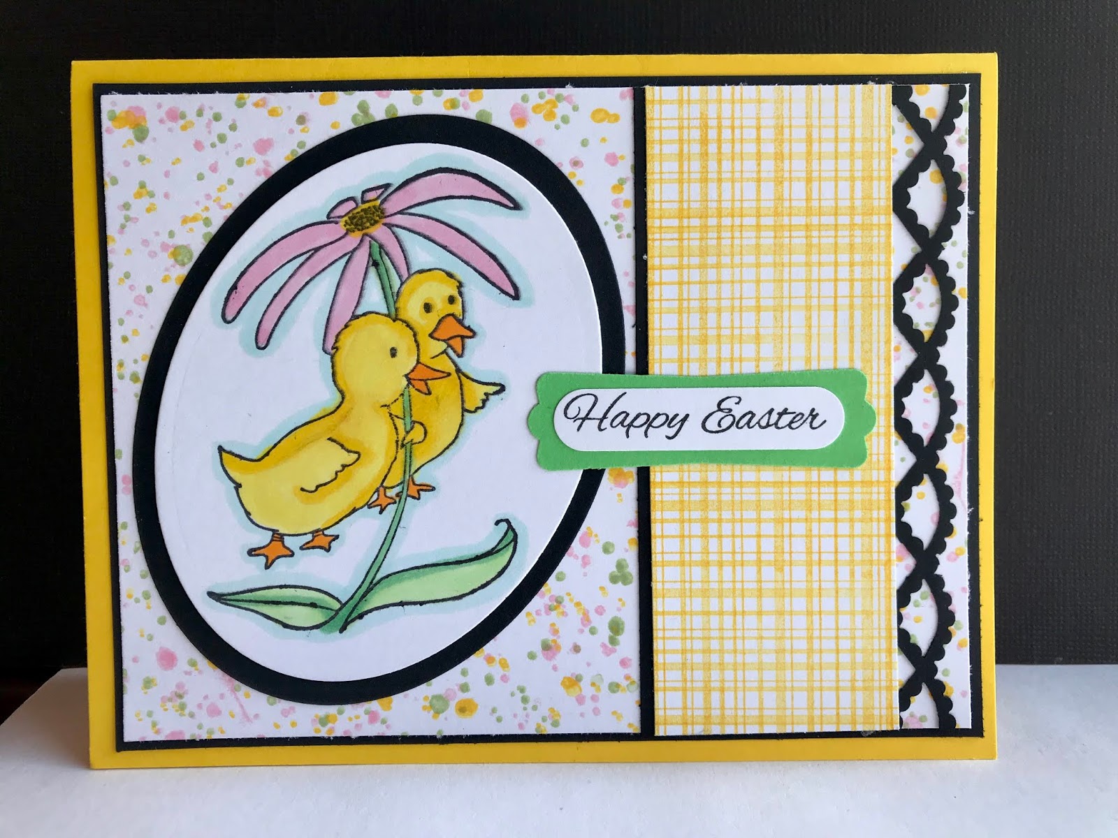 DRS Designs Rubber Stamps: Two Plaids