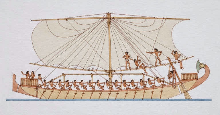 Pin by Mary Negron on Vessels | Ancient egyptian, Boat drawing ...