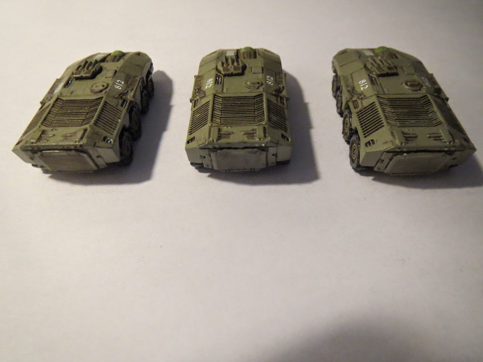 Maalausta ja Muovailuvahaa: Dropzone Commander: UCM tanks roll out from ...