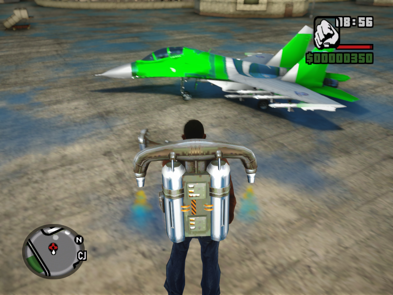 Pakistan Air Force plane mod for GTA San Andreas