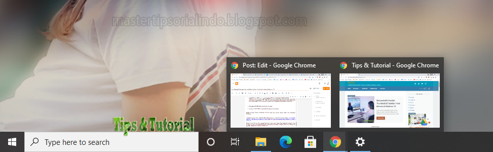 Cara Mengaktifkan atau Menonaktifkan Taskbar Thumbnail Preview di ...