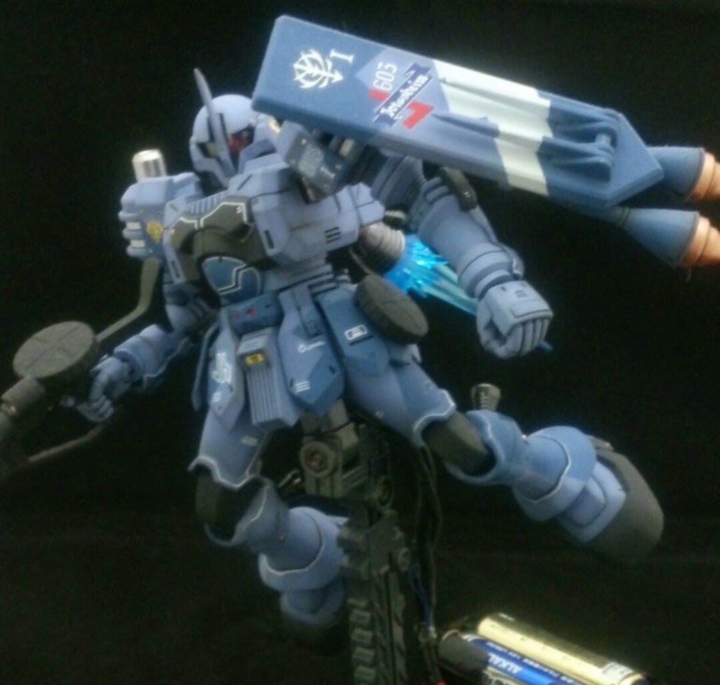 Custom Build: HGUC 1/144 Zudah with LED