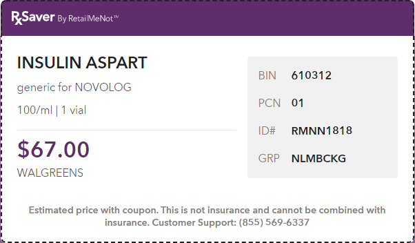 Scott's Web Log: Get Humalog or Novolog for About $50/vial TODAY