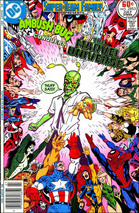 Super-Team Family: The Lost Issues!: Ambush Bug Conquers The Marvel ...