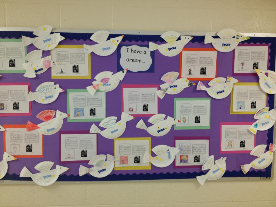 I Dream of First Grade: Martin Luther King Jr. and Peace Doves from ...