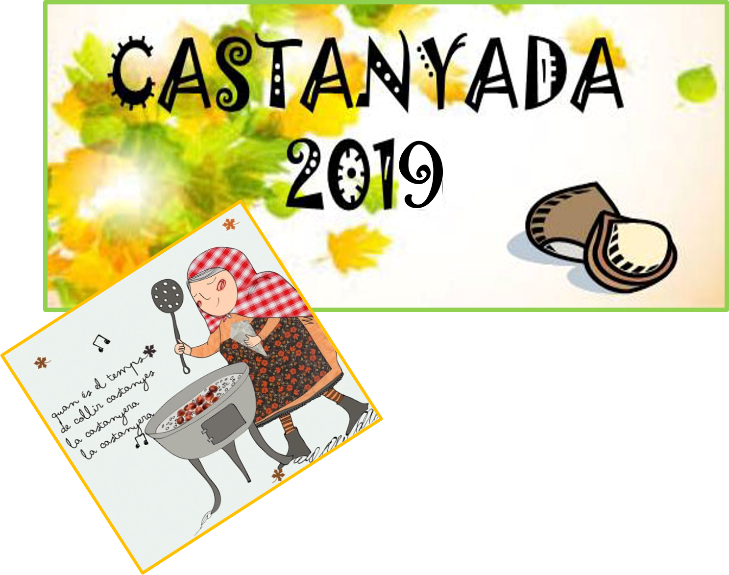 Blog Aula Blau Cel: LA CASTANYADA