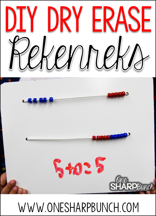 DIY Rekenreks - One Sharp Bunch