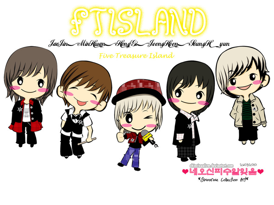 About Korea: Biodata Lengkap Personil FT ISLAND