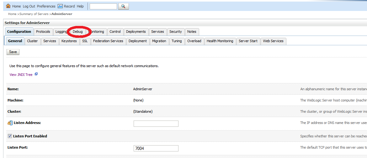 Jdeveloper Weblogic Set Remote Debugging In Jdeveloper Weblogic Server