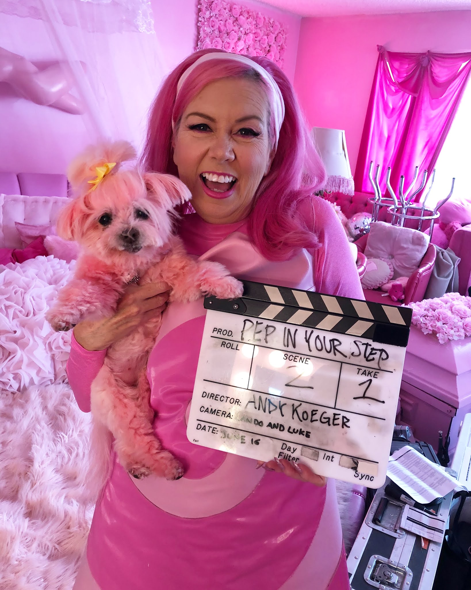 The Pink Lady of Hollywood is KITTEN KAY SERA