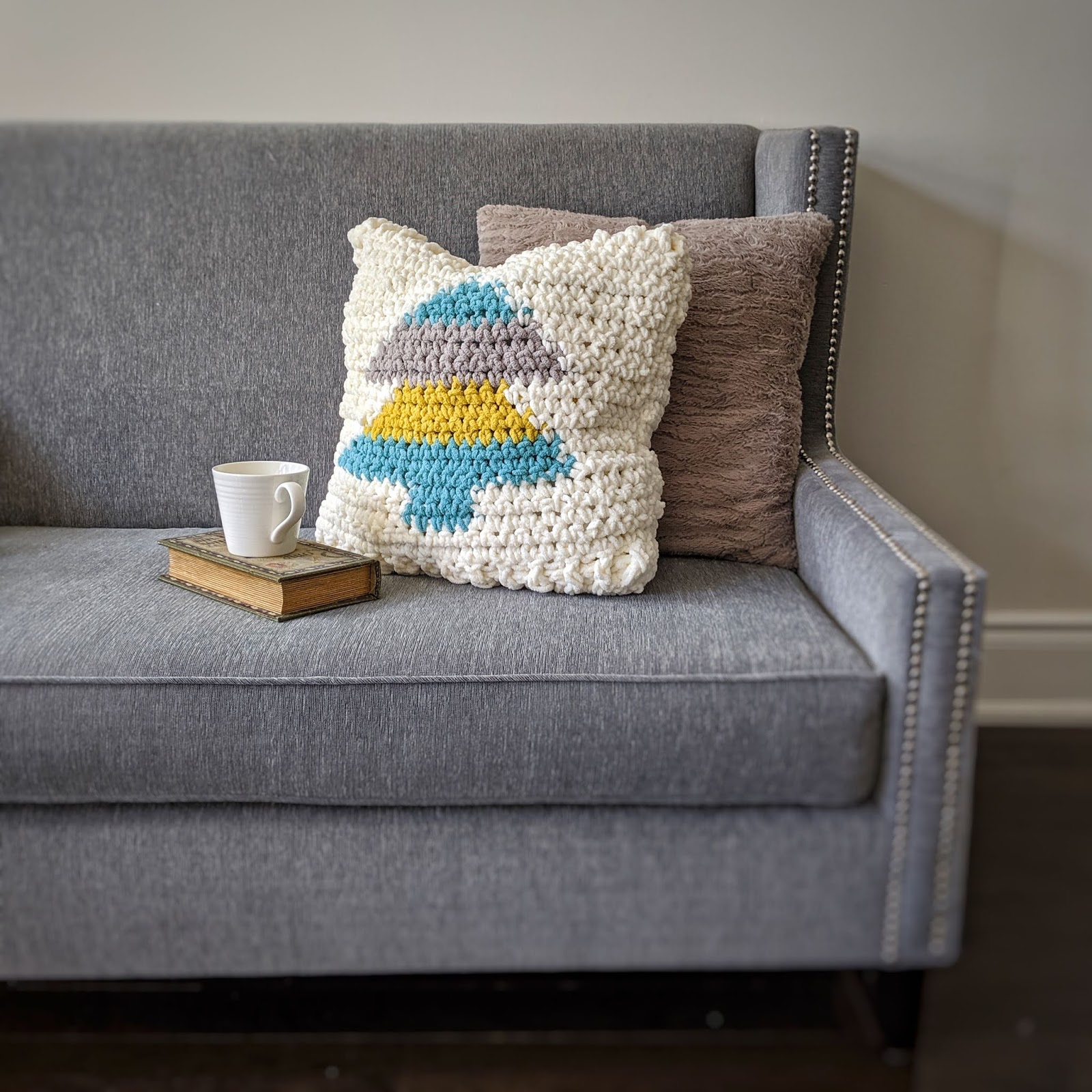 Cozy Tree Pillow | OTH Crochet Nook