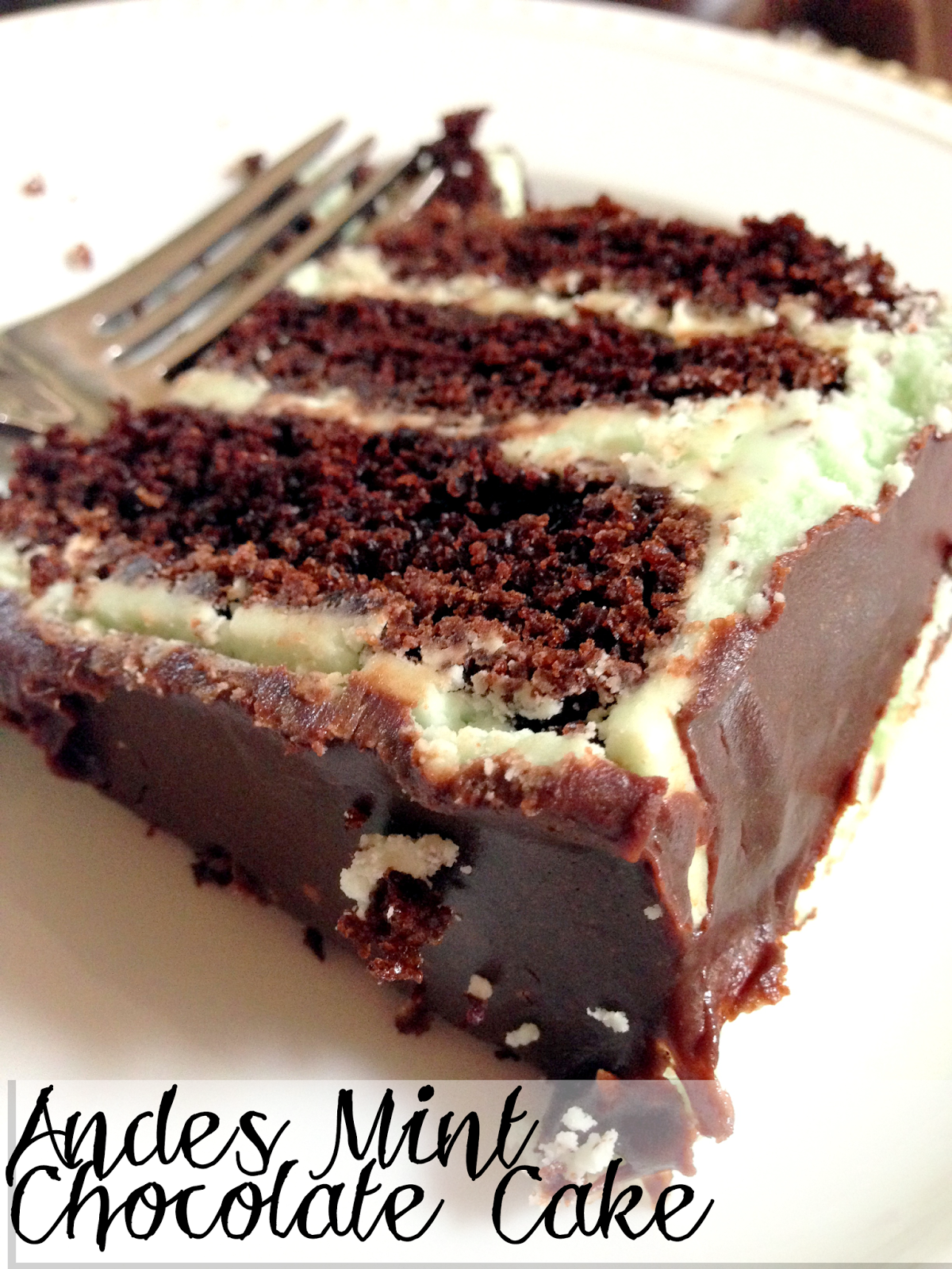 Live and Learn: From the Kitchen: Andes Mint Chocolate Cake