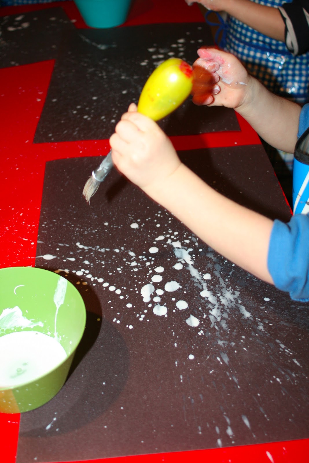 HomeSchoolingGarden: Create your own planets - Solar system art project