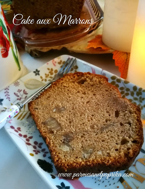 Parmesan et Paprika: Cake aux Marrons